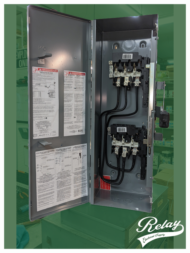 TRANSFER SWITCH - Relay Electrical Supply